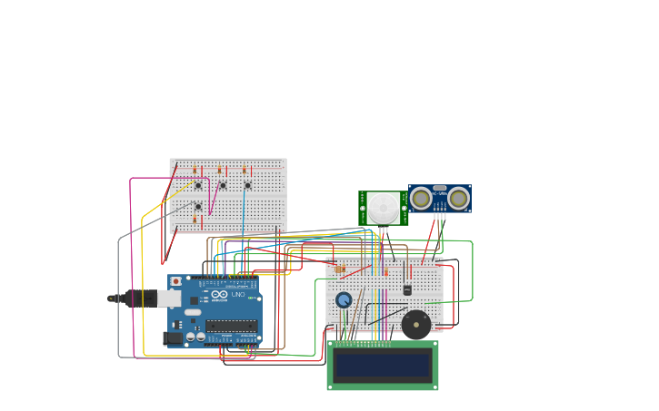 Circuit Design Health Monitoring System Tinkercad