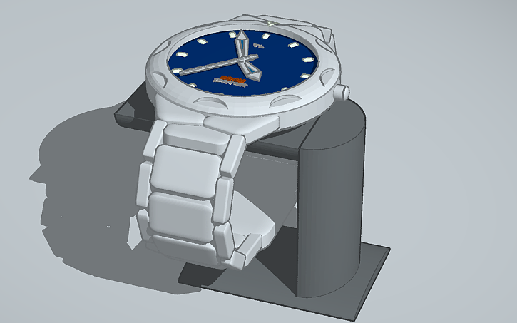 3D design Diver Watch - Tinkercad