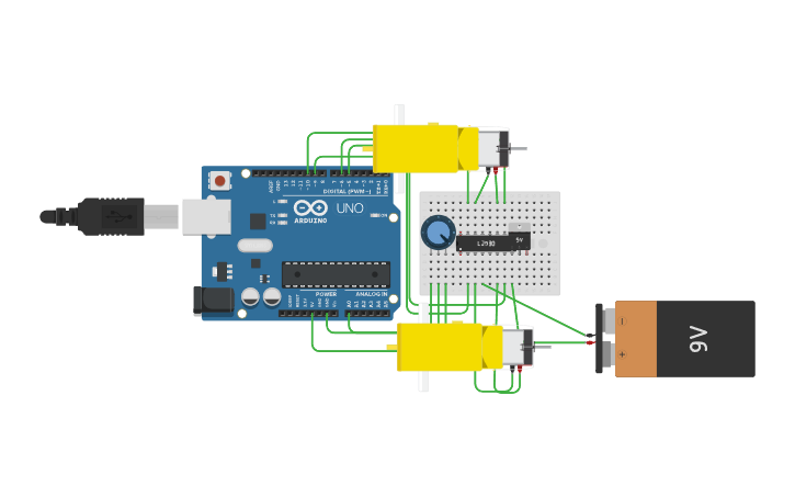 Circuit design 레포트 5 - Tinkercad
