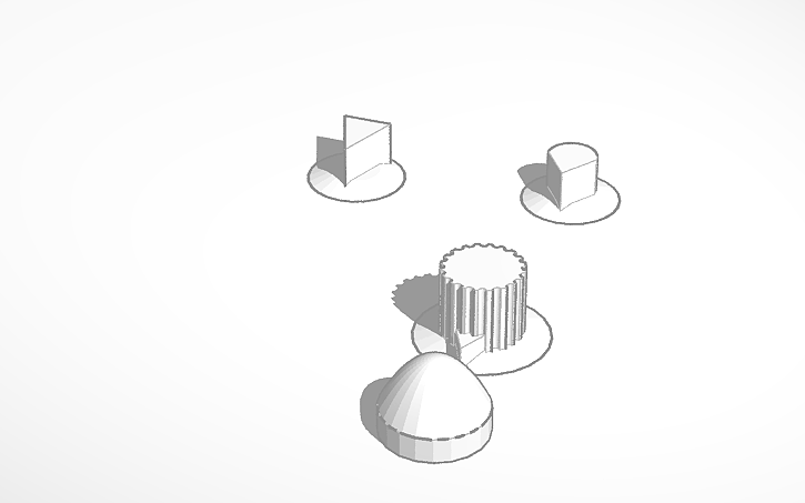 3D design KNOB - Tinkercad