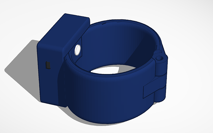 3D design Copy of Ankle monitor - Tinkercad