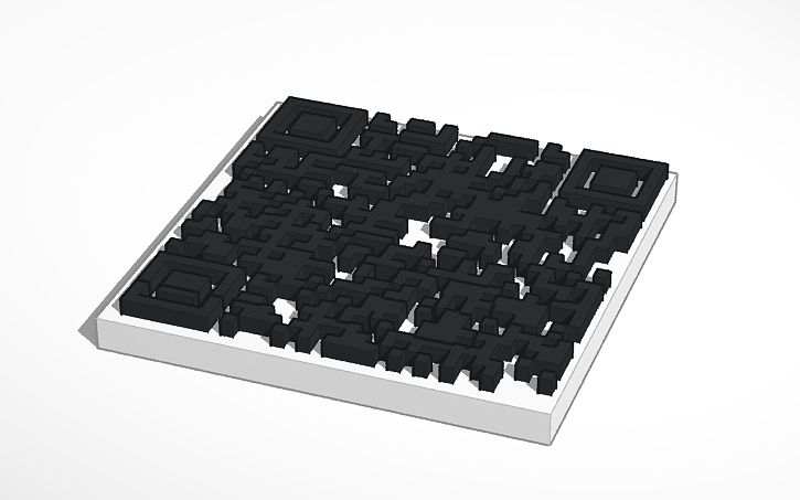 3D design Barcode... - Tinkercad
