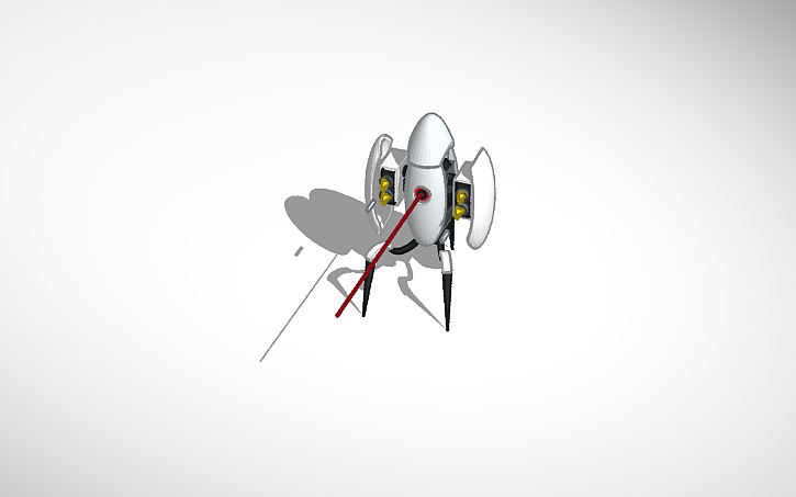 3D design turret - Tinkercad