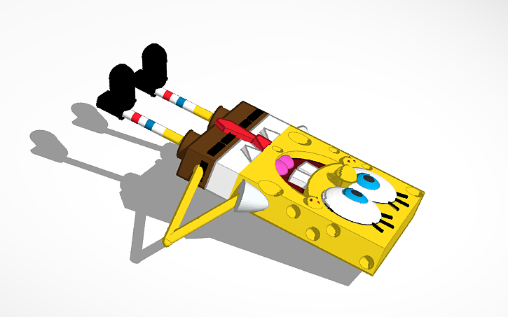 3D design Spongebob Squarepants - Tinkercad