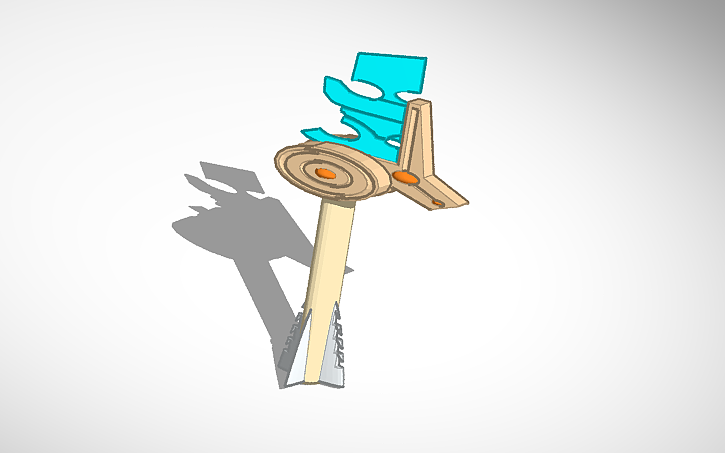 3D design arrow - Tinkercad