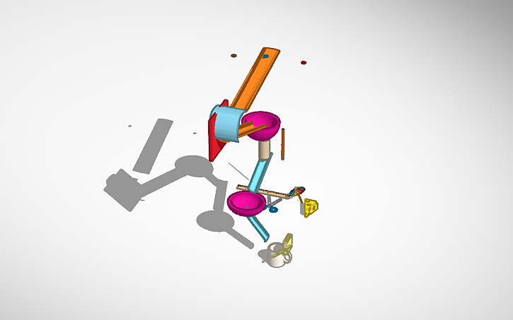 3D design Copy of Rube Goldberg Challenge - Tinkercad