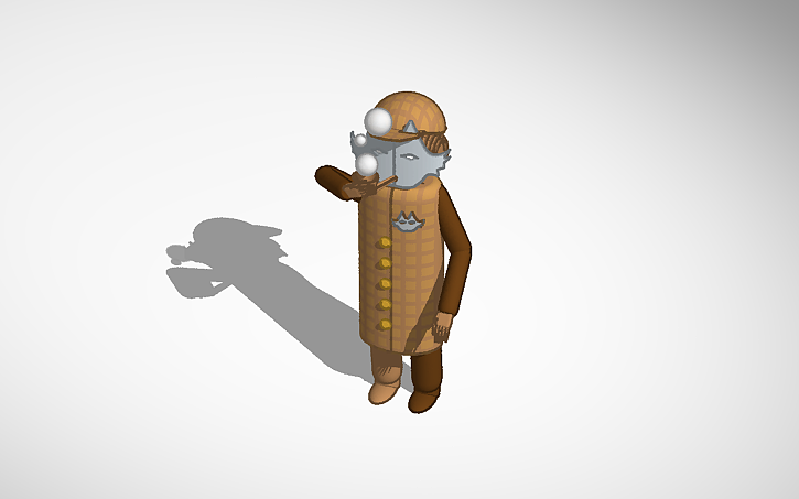 3D design Detective Alpha - Tinkercad