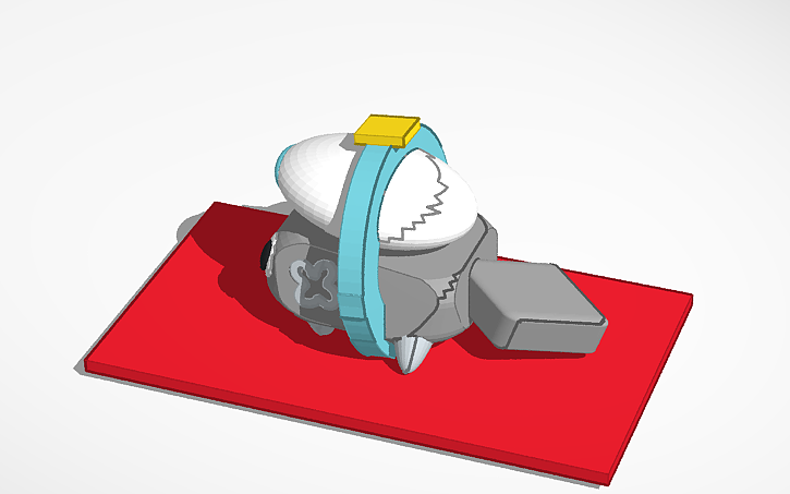 3D design Copy of Pebble BUT... STARTIME - Tinkercad