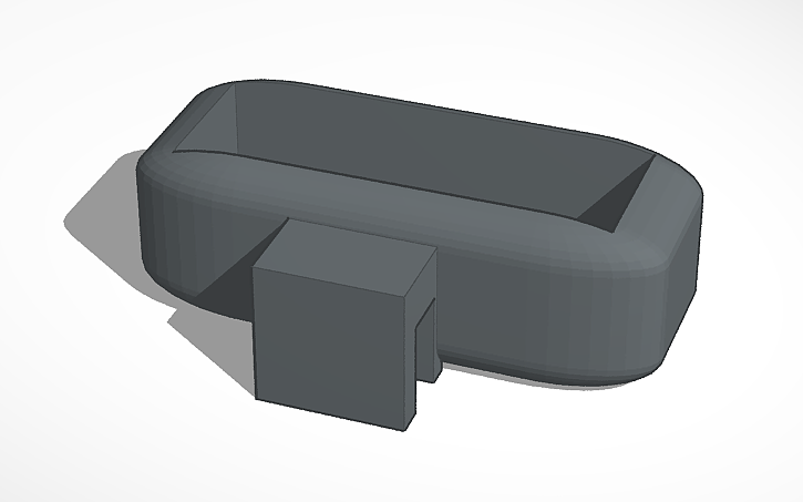 3D design mando blaster holster - Tinkercad