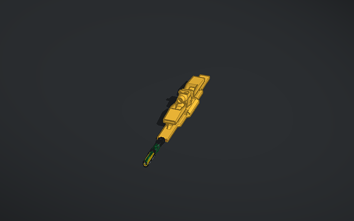 3D design Iron Berger Main Cannons Sim Lab - Tinkercad