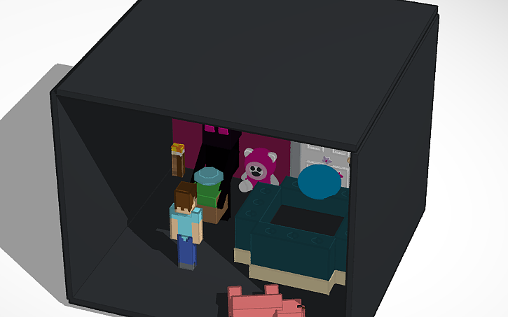 3D design Mincraft - Tinkercad