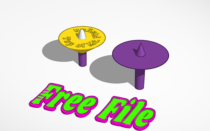 3d Design Tinkercad Print In Place Top Tutorial Tinkercad