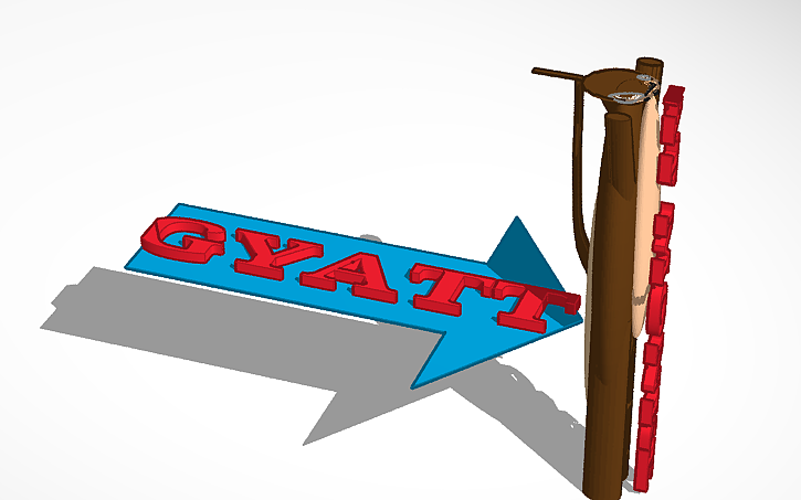 3D design look for the gyatt.( very subtle clues) - Tinkercad
