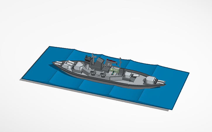 3D design Cruiser - Tinkercad