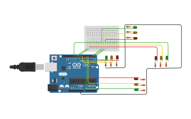 Circuit design UTS MICROCONTROLLER BY IPAN - Tinkercad