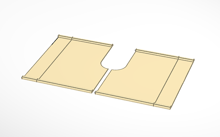 3D design BRACCAE(Roman) Sewing Template - Tinkercad