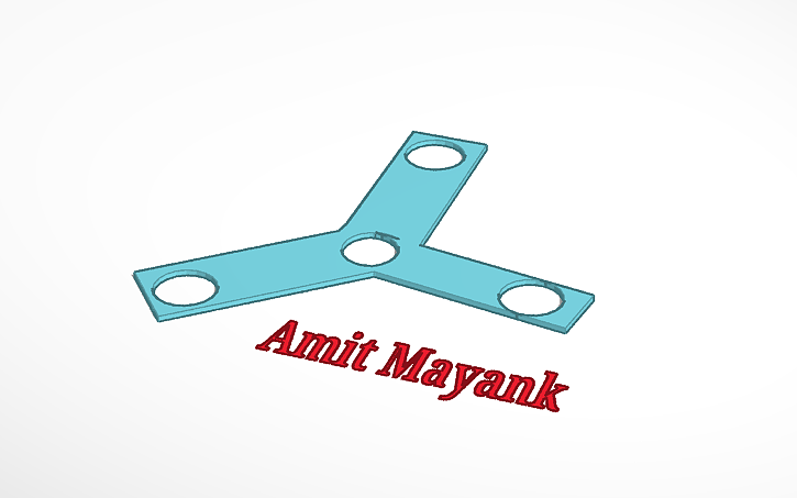 3D design mayank poddar 170032 - Tinkercad