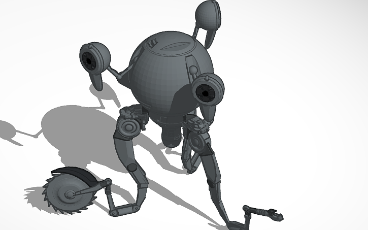 3D design Codsworth - Fallout 4 - Tinkercad