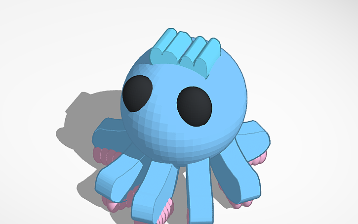 3D design Blueberry Octopusini - Tinkercad