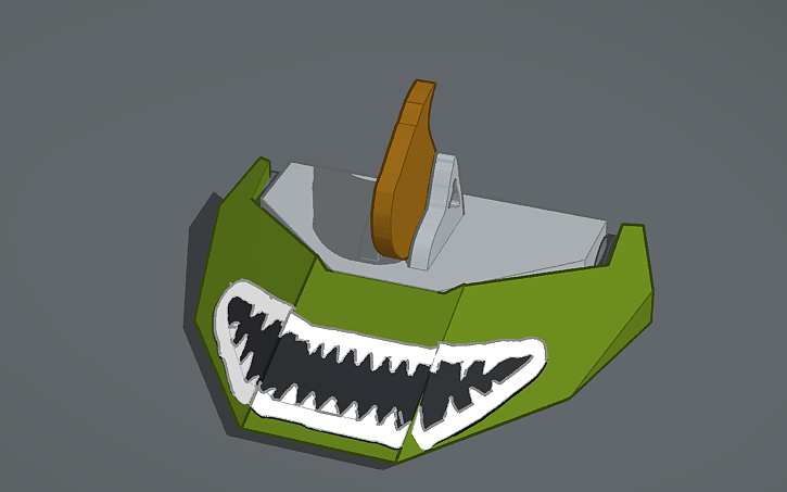 3D design working Bomshell - Tinkercad