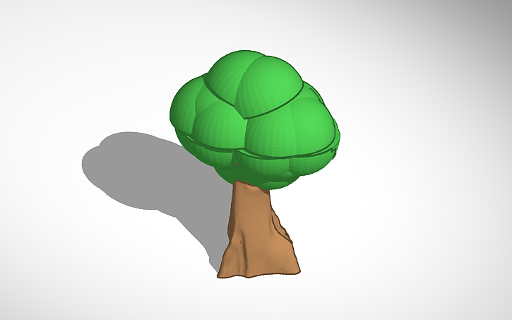 3D design tree - Tinkercad