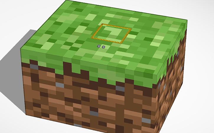 3D design Minecraft bunker - Tinkercad