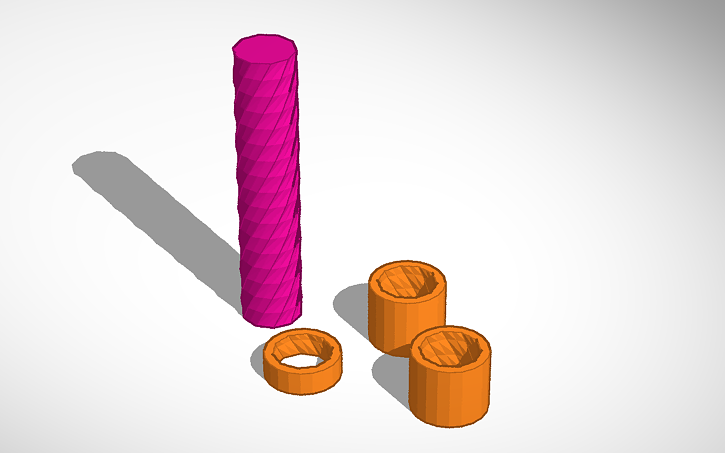 3D design fidget - Tinkercad