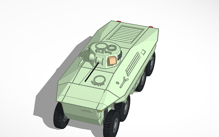 3D design spahpanzer luchs - Tinkercad