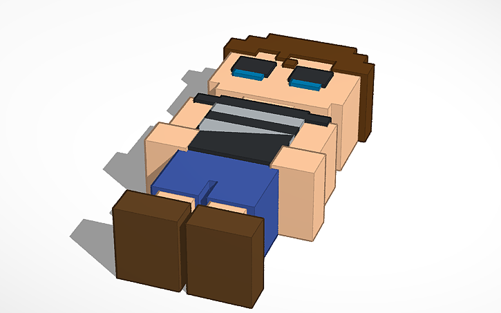 3D design 8-Bit Crying Child (FNAF 4 Minigame) - Tinkercad