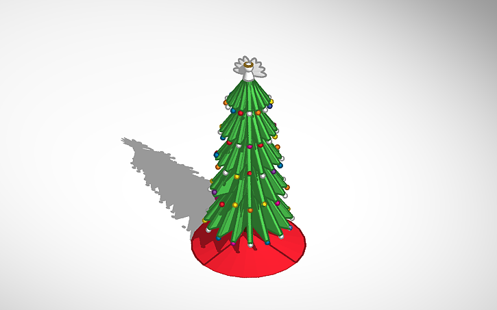 3D design Christmas Tree - Tinkercad