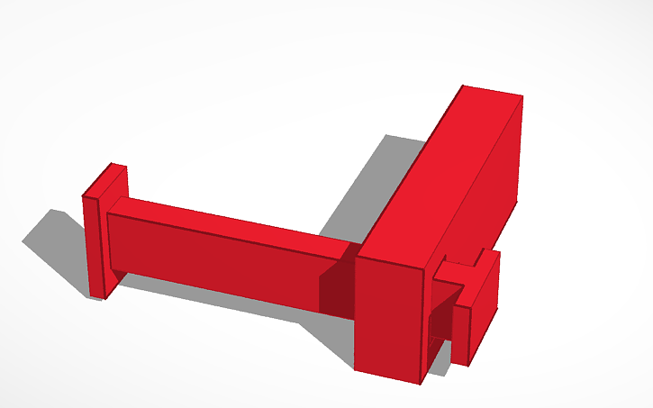 3D design Slide Lock - Tinkercad