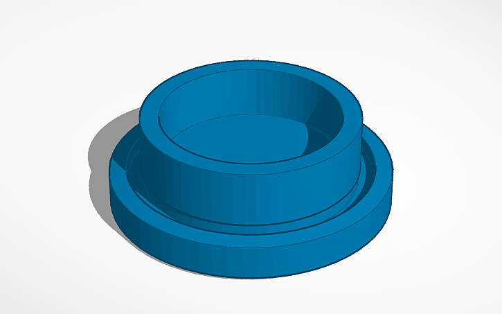 3D design Deckel für Gartenzaun - Tinkercad