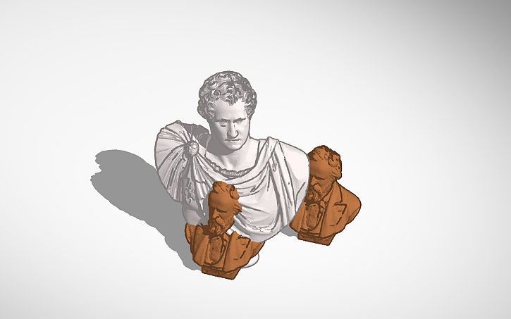 3D design Realistic statue - Tinkercad