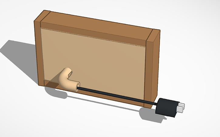 3D design Jerome's CONCEPT lightbox - Tinkercad