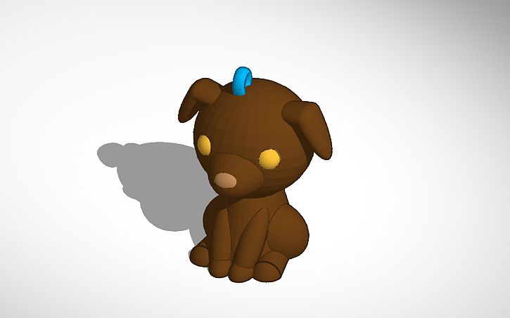 3D design Copy of dog - Tinkercad