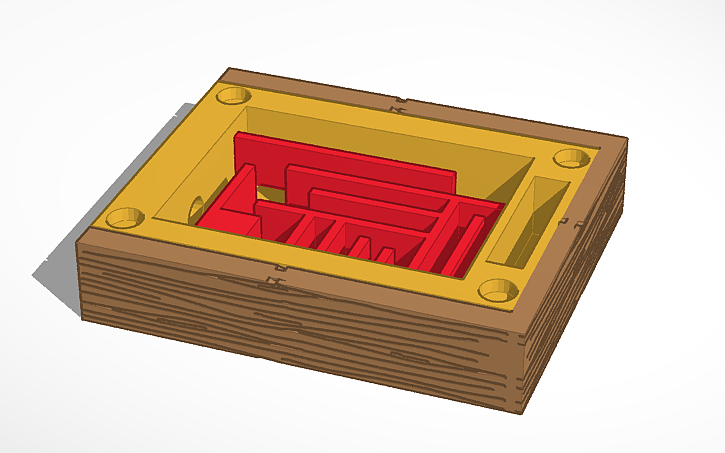 3D design Formicaio basic - Tinkercad