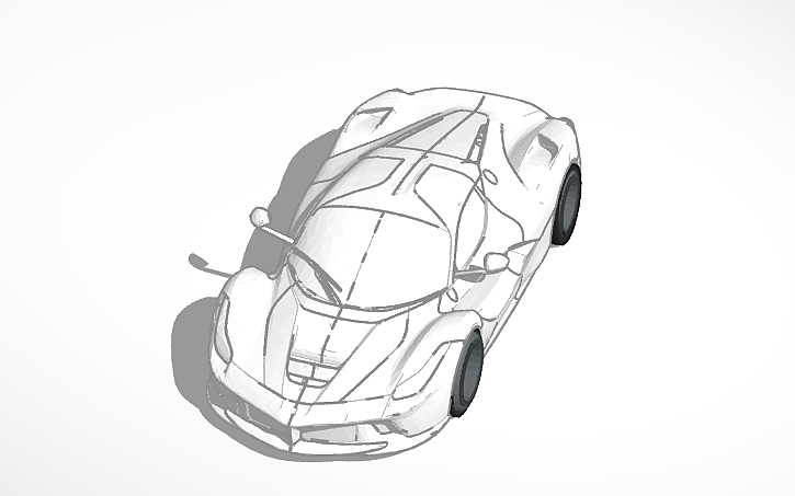 3D design 라페라리 - Tinkercad