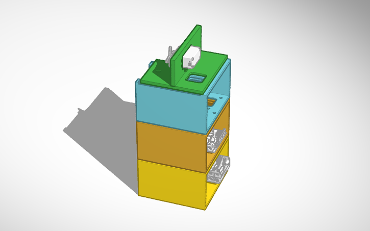 3D design Arduino Elevator Project - Tinkercad