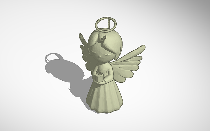 3D design angel - Tinkercad