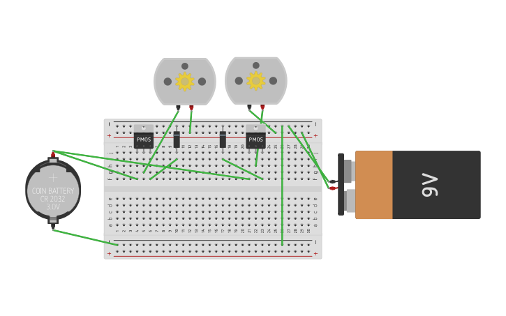 Circuit design Copy of Epic Crift - Tinkercad