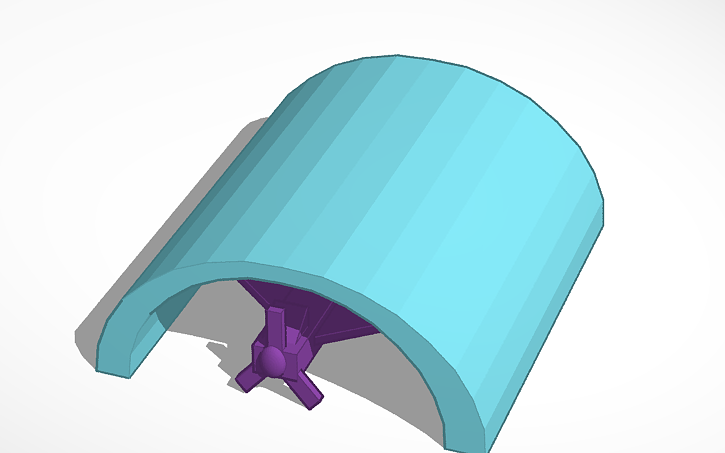 3D design hanger - Tinkercad