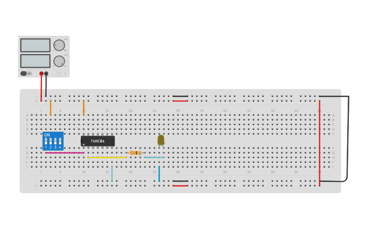 Circuit design Epic Snaget - Tinkercad