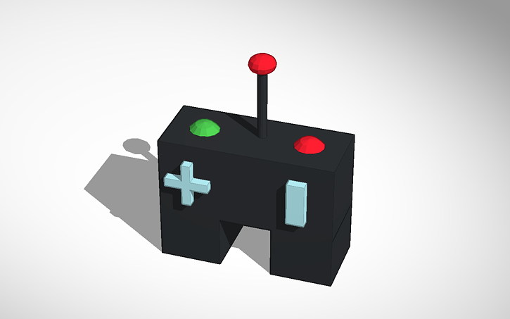 3D design Remote Control - Tinkercad