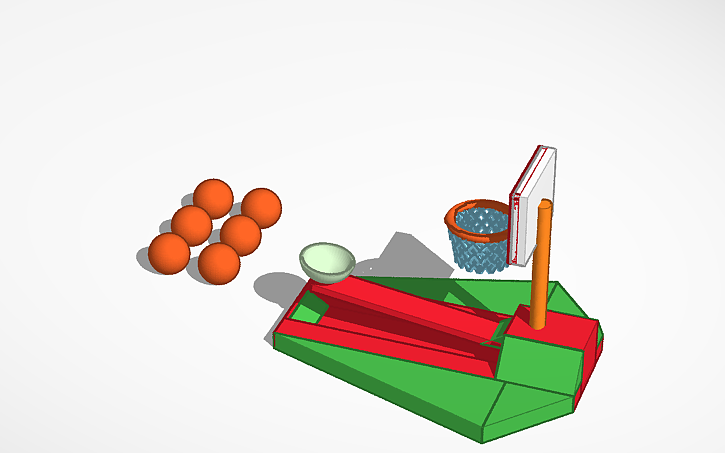 3D design Basketball Game - Tinkercad
