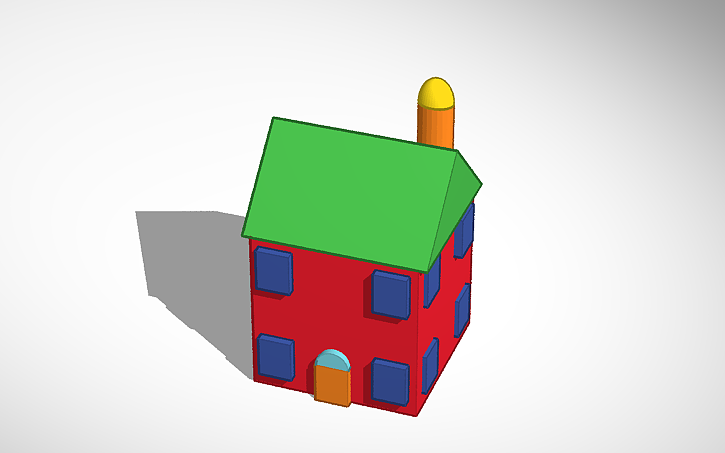 3D design House design - Tinkercad