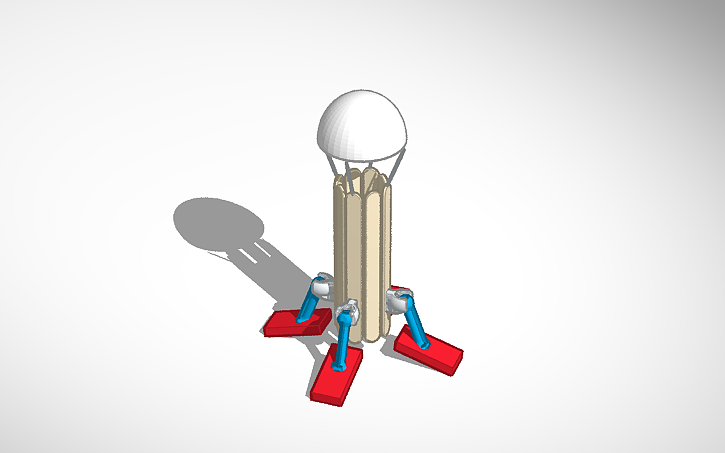 3D design Mars Landing Craft 2022 - Tinkercad