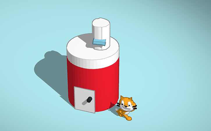 3D design Copy of Light Up a Story with Code Challenge: SCRATCH_CAT ...