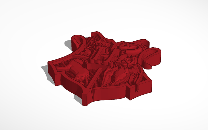3D design harry potter - Tinkercad
