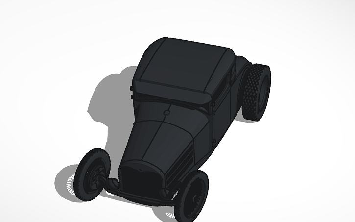 3D design oldtimer - Tinkercad