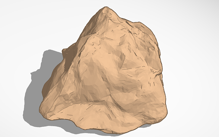 3D design Some rock - Tinkercad